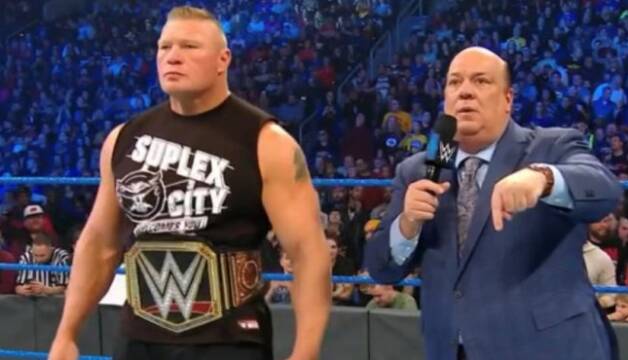 Teddy Long Reflects On Paul Heyman Being Brock Lesnar's Mouthpiece, Who ...