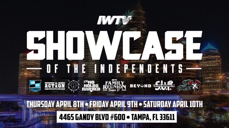 Schedule Set For IWTV's Showcase Of The Independents For WrestleMania ...