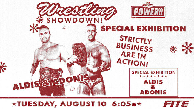 Tonight's NWA Powerrr Lineup: Nick Aldis & Chris Adonis Special ...