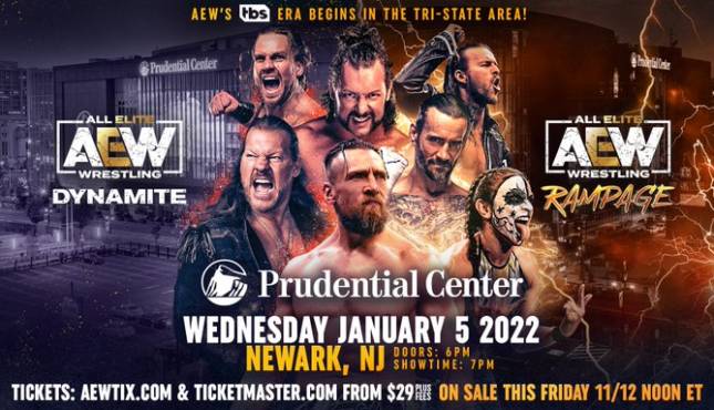 AEW Announces Return to New Jersey, Raleigh Debut, To Kick Off TBS Era ...