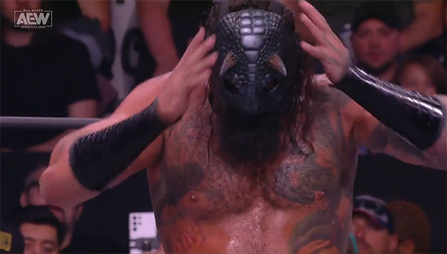 Luchasaurus Joins Christian Cage on AEW Dynamite, Gets New Entrance ...