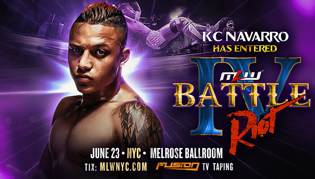 KC Navarro Enjoyed His WWE Tryout, Says He's Ready to Go Anywhere ...