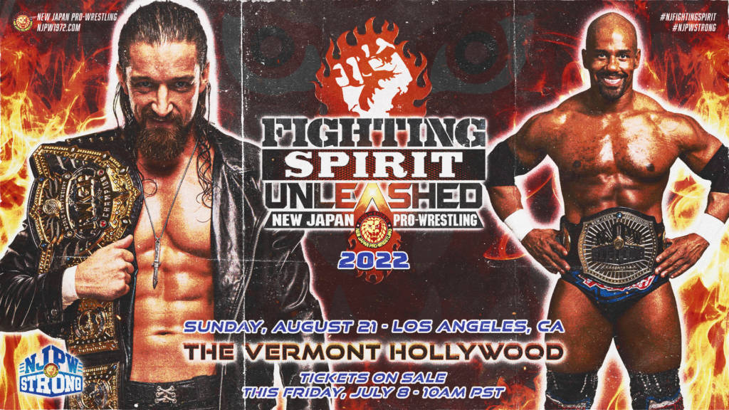 NJPW STRONG Announces Fighting Spirit Unleashed For Next Month ...