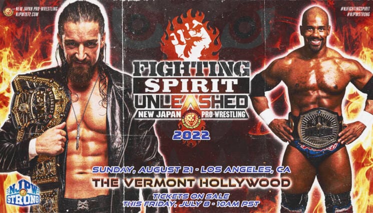 NJPW STRONG Announces Fighting Spirit Unleashed For Next Month ...