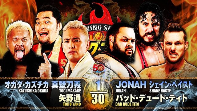 NJPW Burning Spirit Tour Results 9.17.22: TMDK Beats CHAOS in Main ...
