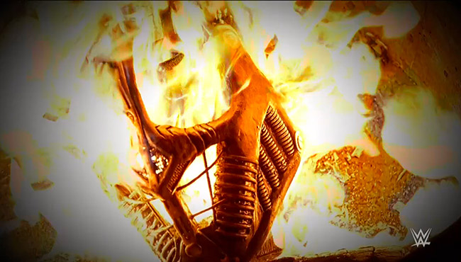 Shawn Michaels On T-BAR Burning His Mask In Halloween Havoc Segment ...
