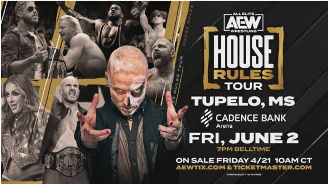Ticket Pre-Sale Codes Now Available for Next AEW House Rules Shows