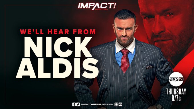 UPDATED: Nick Aldis To Speak on This Week's Impact Wrestling, Steve ...