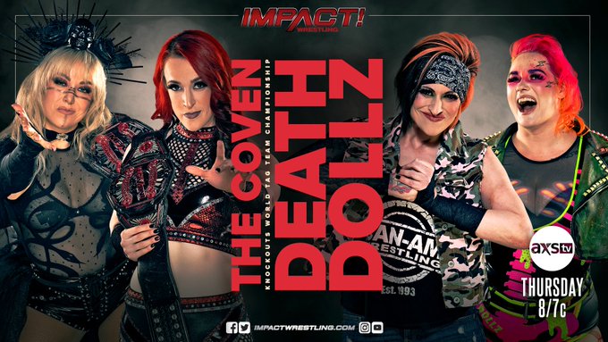 Lineup For Tonight's Impact Wrestling: Knockouts Tag Titles On The Line ...