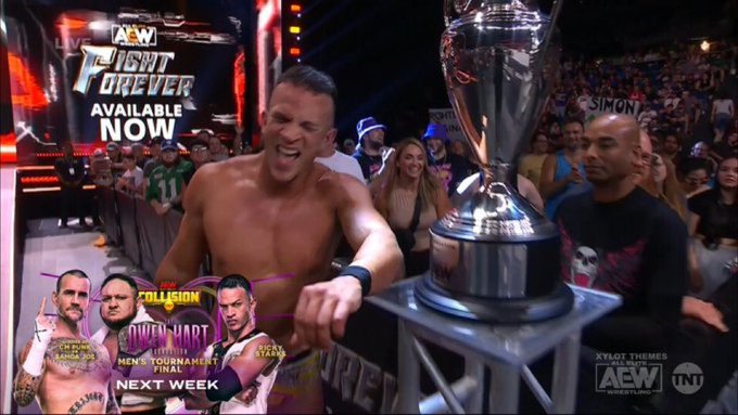 Ricky Starks Advances To Finals of Owen Hart Cup Tournament on AEW ...