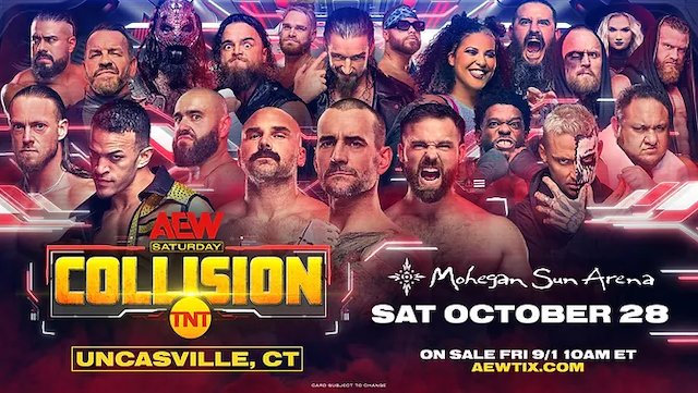 AEW Collision Shows Set for October & November