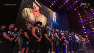 WWE Holds 10 Bell Salute For Bray Wyatt & Terry Funk On Smackdown, Erik ...
