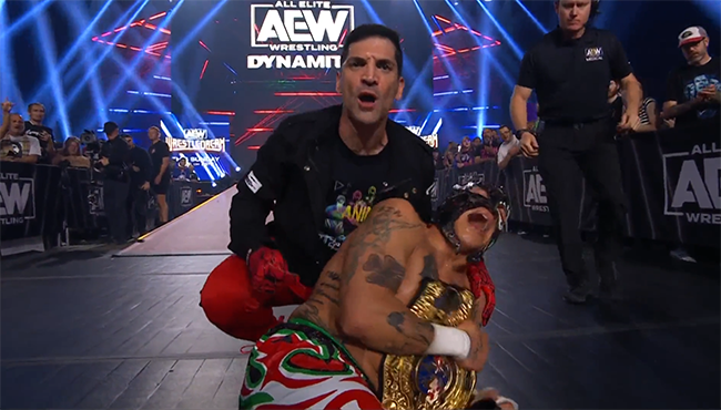 Update on Rey Fenix Following Injury Angle at AEW WrestleDream ...