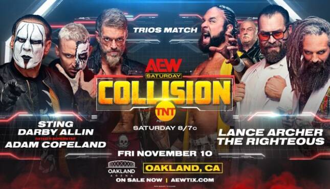 Updated Card For Saturday's AEW Collision | 411MANIA | Wrestling News ...