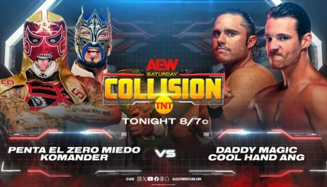 Penta El Zero M & Komander vs. Daddy Magic & Cool Hand Ang Set For ...