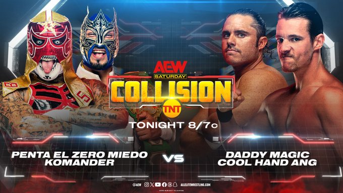 Penta El Zero M & Komander vs. Daddy Magic & Cool Hand Ang Set For ...
