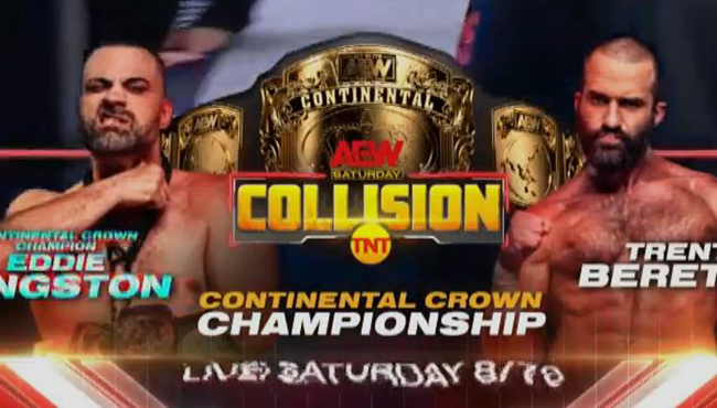 Continental Championship Match Set For AEW Collision | 411MANIA ...