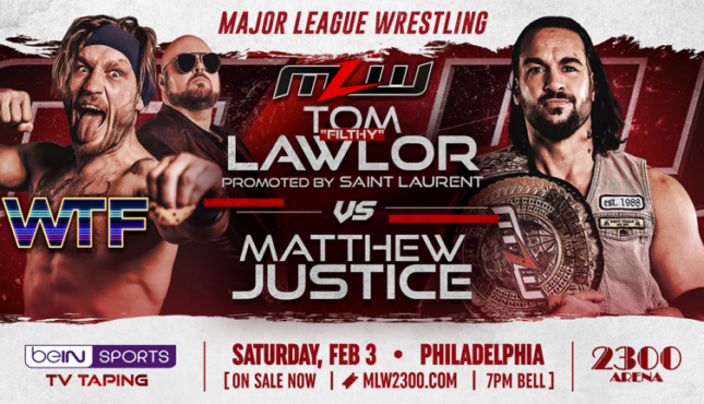 Tom Lawlor vs. Matthew Justice Added To MLW Superfight TV Taping | 411MANIA