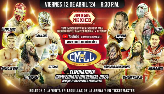 CMLL Viernes Espectactular Results 4.12.24 | 411MANIA