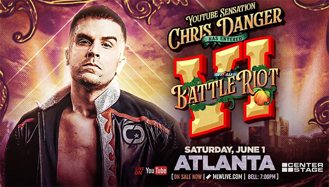 Chris Danger Set To Join MLW Battle Riot VI | 411MANIA | Wrestling News ...