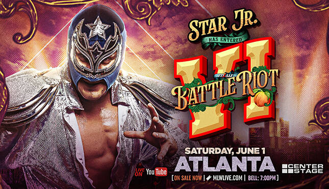 CMLL's Star Jr. Joins MLW Battle Riot VI | 411MANIA | Wrestling News ...