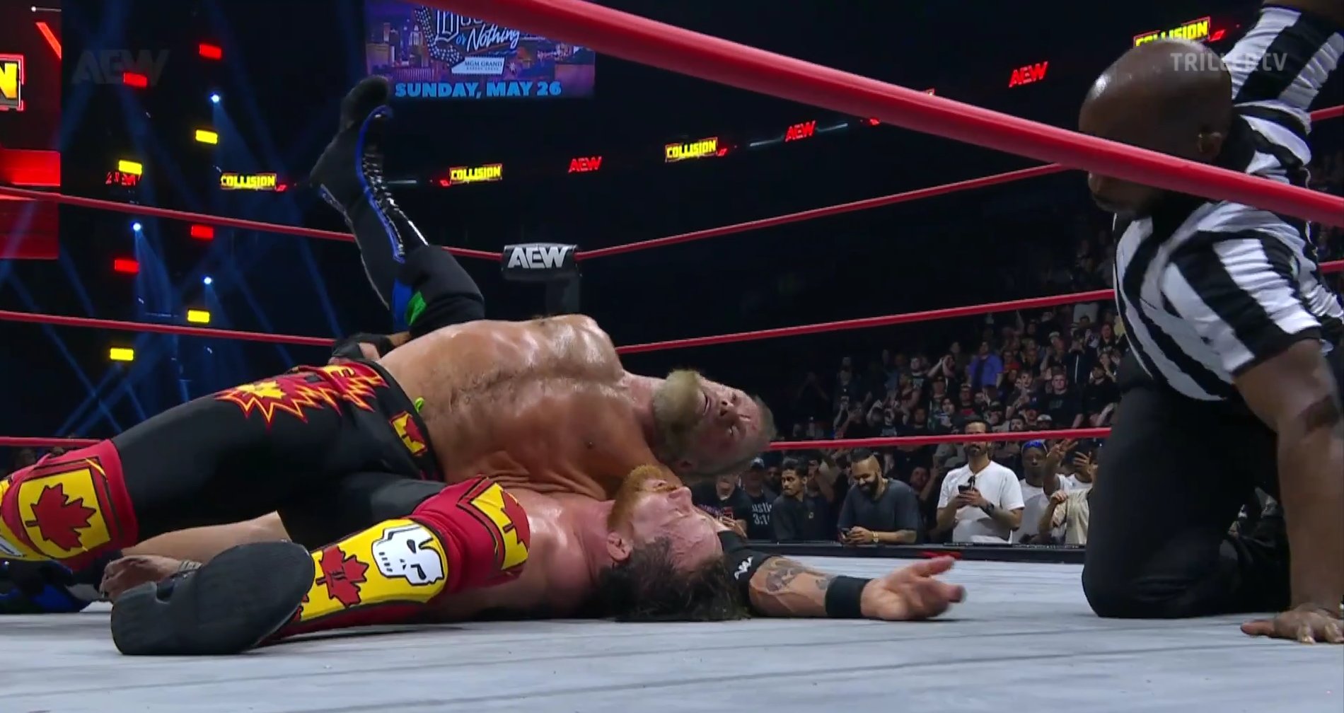 Adam Copeland Retains TNT Title on AEW Collision | 411MANIA | Wrestling ...