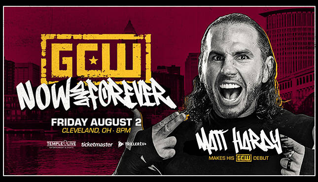 Matt Hardy To Make GCW Debut At Now And Forever | 411MANIA | Wrestling ...