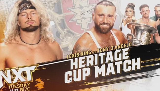 NXT Heritage Cup Match & More Set For This Week's WWE NXT | 411MANIA ...