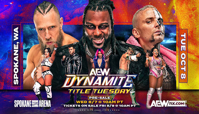 AEW Announces Title Tuesday Episode of Dynamite In October, 5th ...