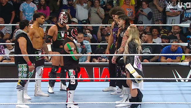 Latino World Order Confronts Judgment Day On Raw, Competes In Eight Man ...
