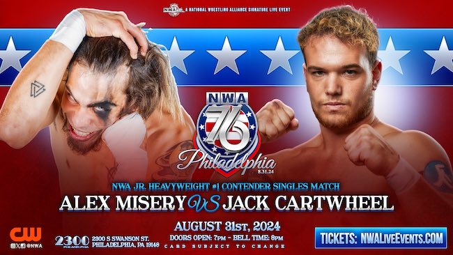 More Matches Announced for NWA 76