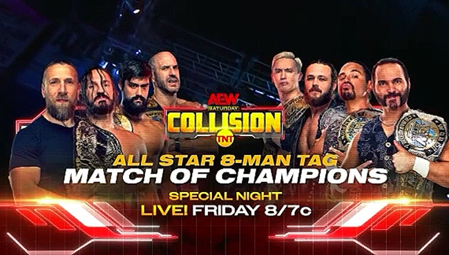 Lineup For Tonight's AEW Collision: Last Stop Before All Out | 411MANIA ...