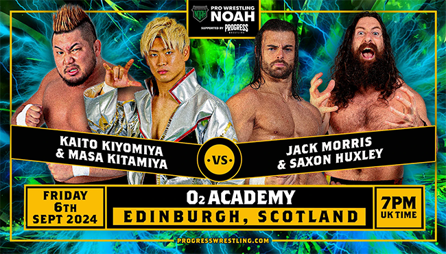 Pro Wrestling NOAH UK Tour Night One Results 9.6.24: Tag Team Main ...