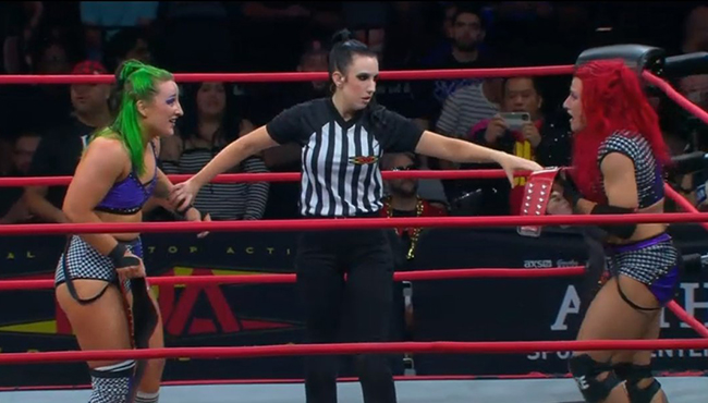 Spitfire Win Knockouts Tag Team Titles At TNA Victory Road | 411MANIA ...