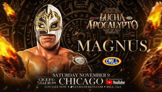 Magnus Announced For MLW x CMLL Lucha Apocalypto | 411MANIA | Wrestling ...
