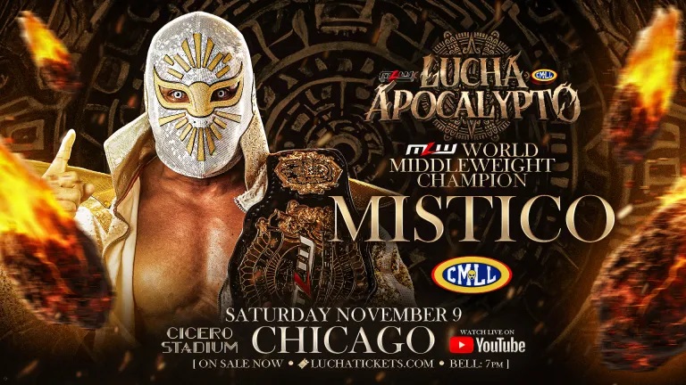 CMLL Announces Injury To Mistico, Will Be Out Two Weeks | 411MANIA ...