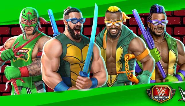 WWE Announces Ninja Turtle Variants For WWE Champions | 411MANIA