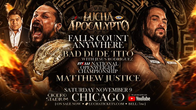 National Openweight Title Match Added to MLW x CMLL Lucha Apocalypto ...