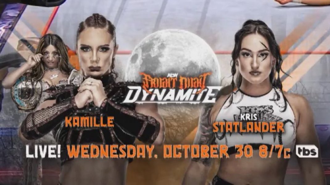 Kris Statlander Challenges Kamille on AEW Collision, Match Added To ...
