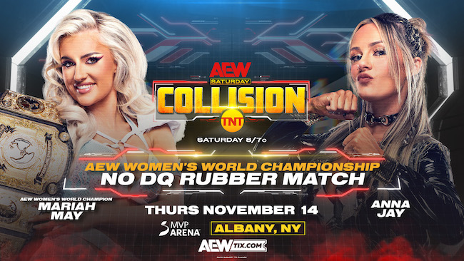 AEW Collision Preview: Mariah May vs. Anna Jay No DQ Match