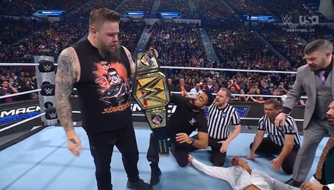 Kevin Owens Covers Up Cody Rhodes Display at WWE HQ