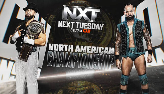 North American Title Match & More Set For Next Week's WWE NXT ...