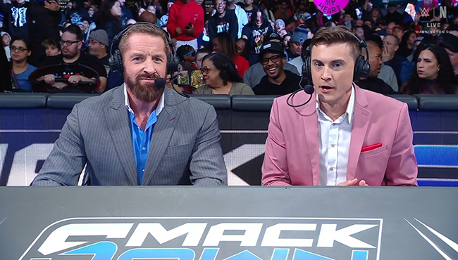 Vic Joseph Works WWE Smackdown To Fill In For Joe Tessitore | 411MANIA ...