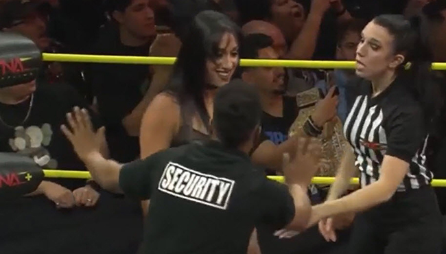 Jacy Jayne Appears On TNA Impact, Attacks Masha Slamovich | 411MANIA ...