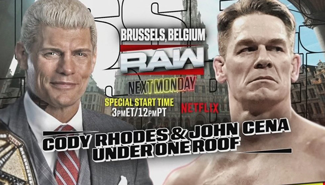 Lineup For Tonight's WWE RAW: Cody Rhodes and John Cena Under One Roof ...