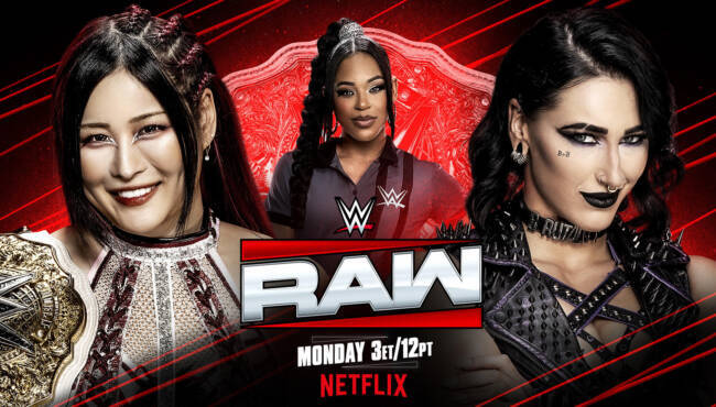 Lineup For Tonight's WWE RAW: Women's World Title Match and More ...
