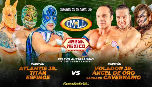 CMLL Domingo Familiar 04.20.25 Results | 411MANIA | Wrestling News, WWE ...