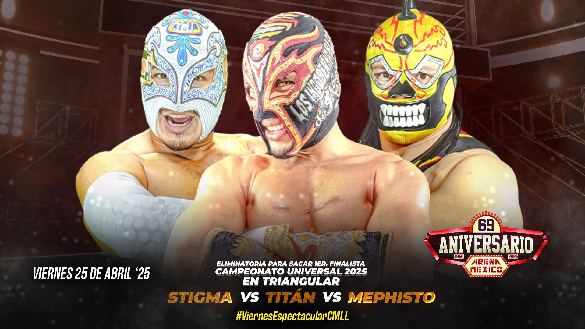 CMLL Arena Mexico 69th Anniversary Show Results: Titan Wins Universal ...