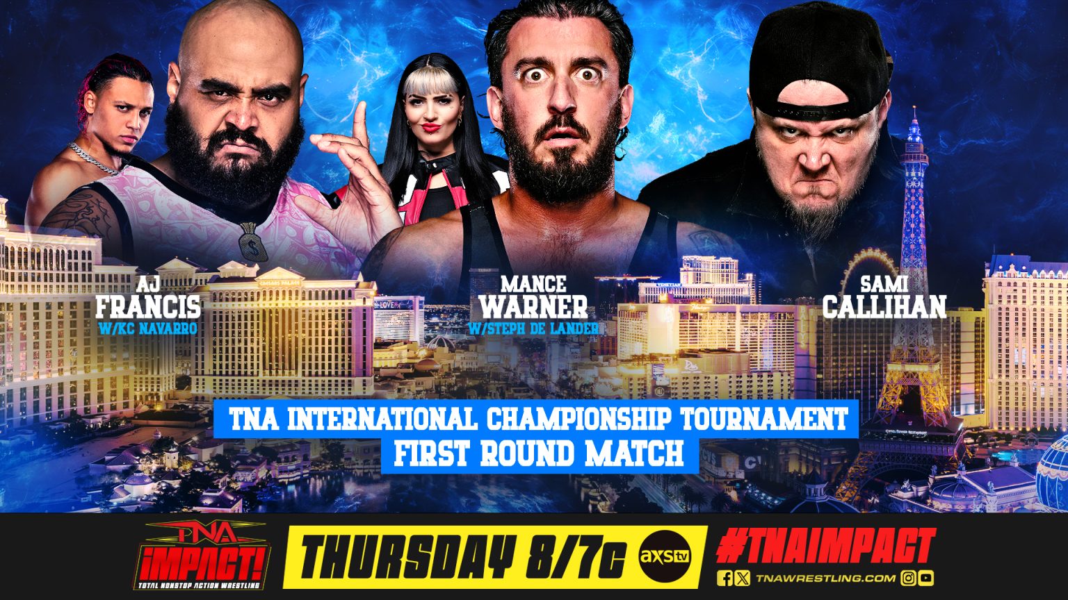 Lineup For Tonight's TNA Impact: International Title Tournament ...