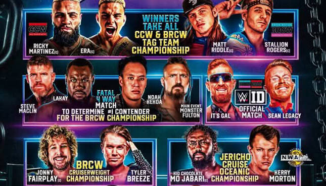 BCRW Reveals Updated Card For This Weekend's Underground Show ...